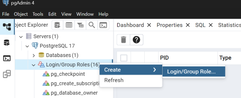 PostgreSQLの環境構築｜pgAminでのDB・テーブル・ユーザー作成・データ登録（INSERT）方法 | KONISHI Tech Note